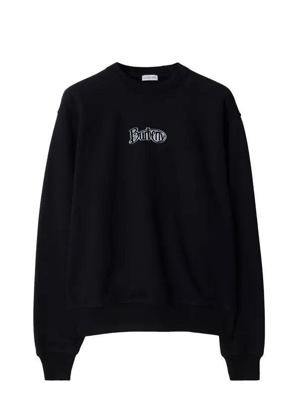 Burberry Logo Sweatshirt - Black