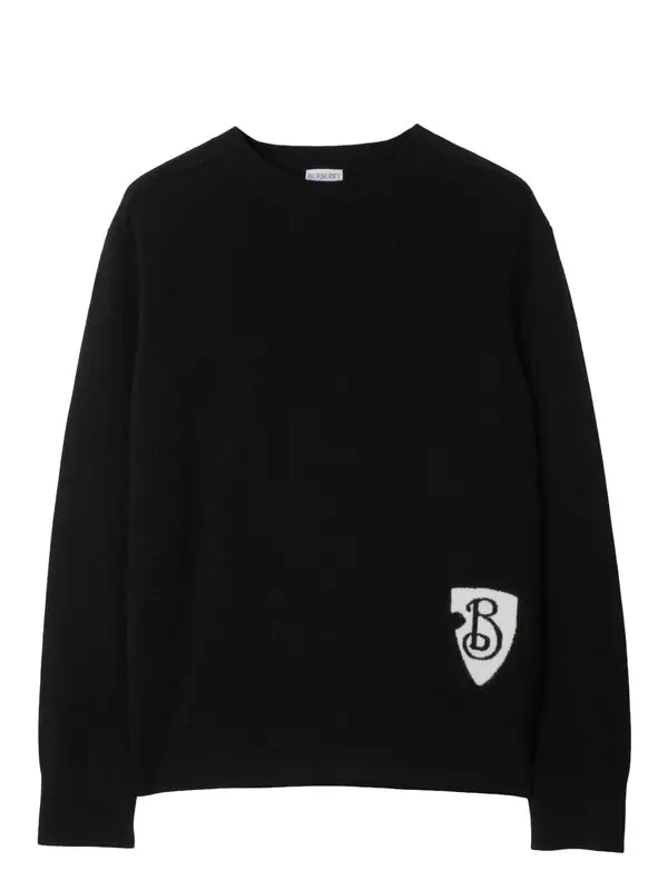Burberry Shield Jumper - Black