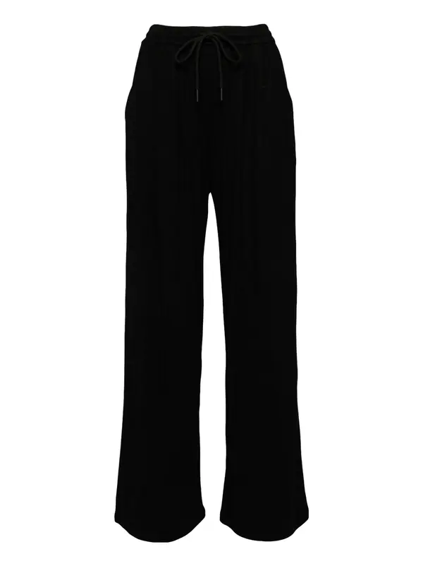 B+AB Drawstring Straight-leg Trousers - Black