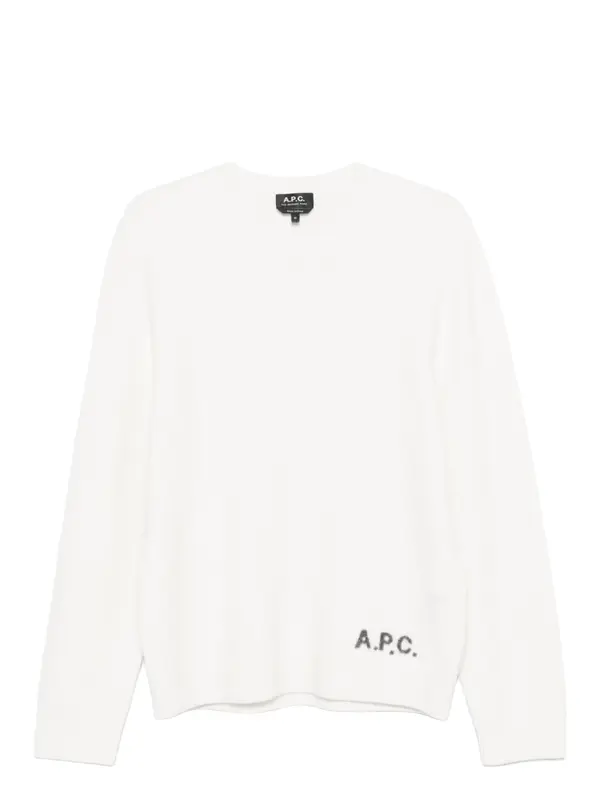 A.p.c. Edward Jumper - White