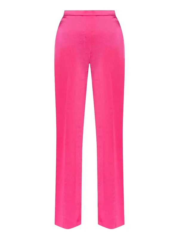 Theory Satin Tailored Trousers - Pink