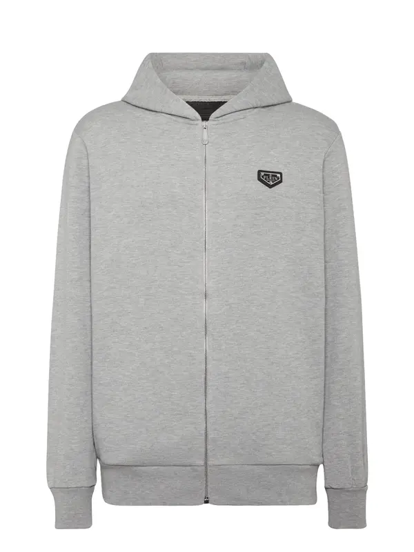Philipp Plein Iconic Pleine Hoodie - Grey