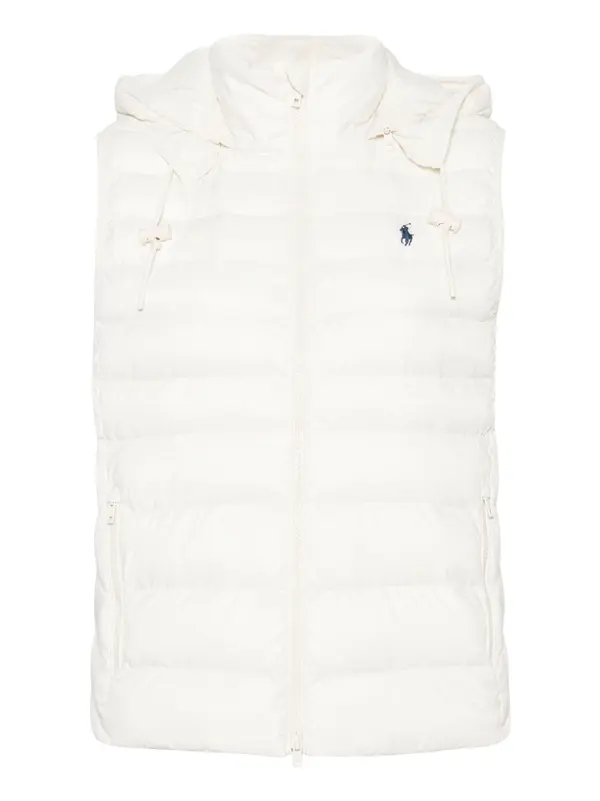 Polo Ralph Lauren Quilted Gilet - White