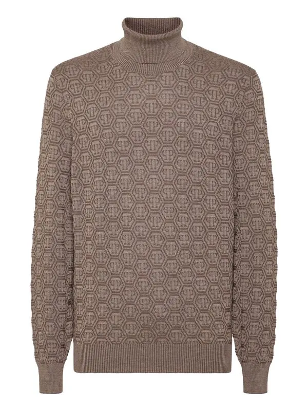 Philipp Plein Monogram Sweatshirt - Neutrals