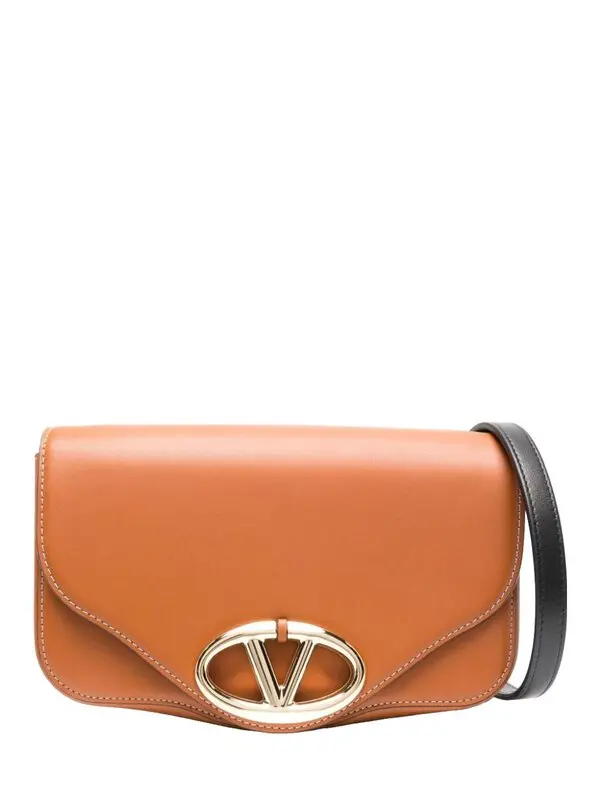 Valentino Garavani Vlogo Signature Crossbody Bag - Brown