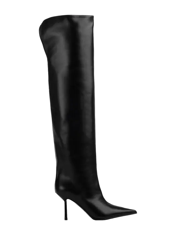 LE SILLA Bella 120mm Leather Boots - Black