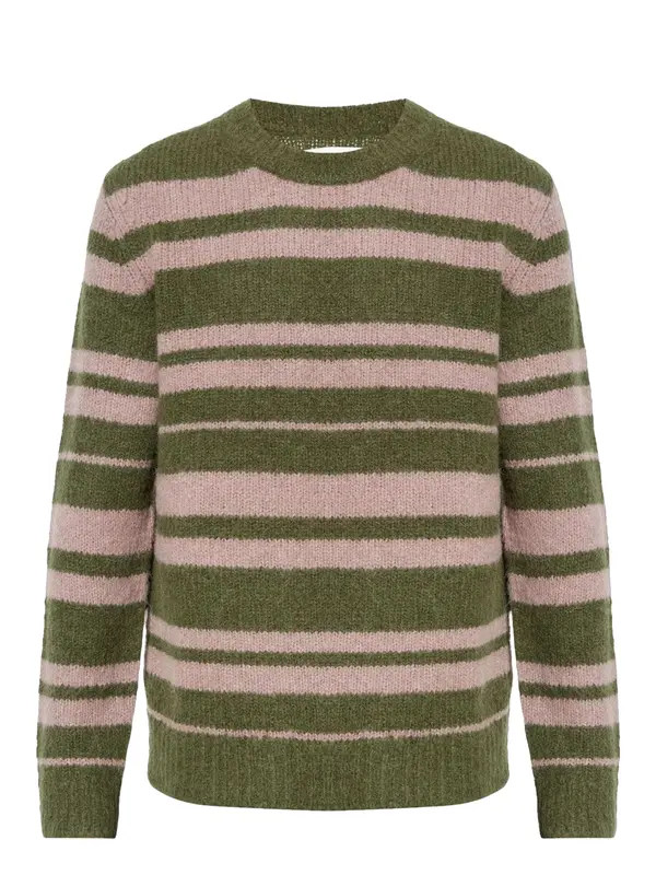 SAMSOE SAMSOE Saarin Striped Sweater - Green
