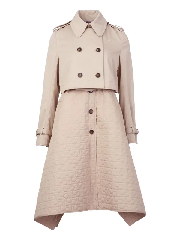 Ports 1961 Cropped Trench Coat - Neutrals