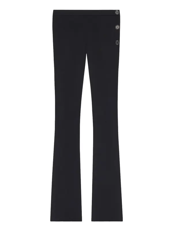COURREGES Oblique Tailored Trousers - Black