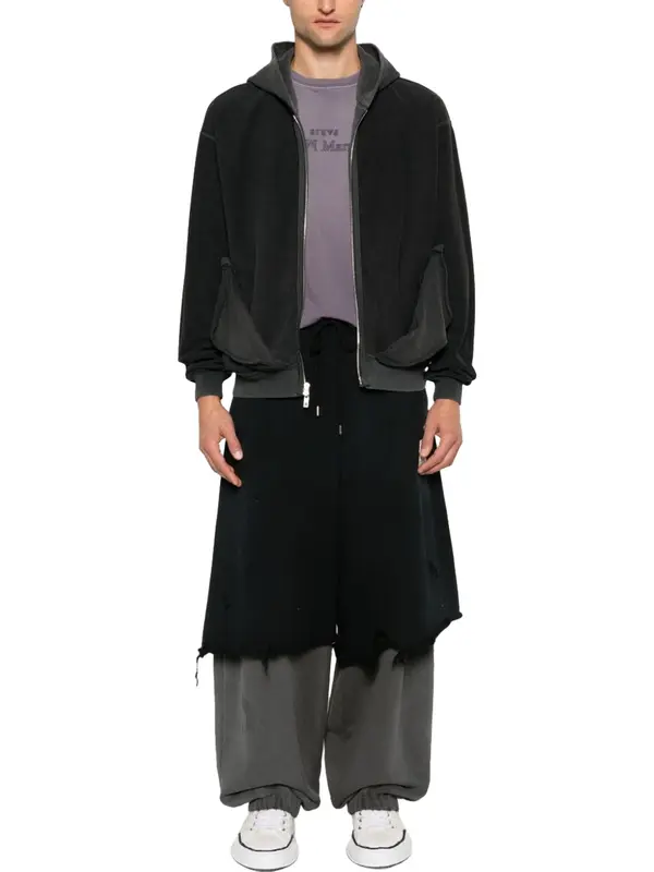 Mihara Yasuhiro Layered Track Pants - Black