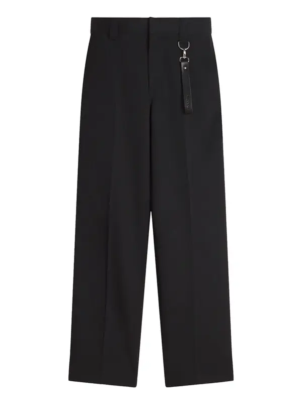 LANVIN Straight-leg Trousers - Black