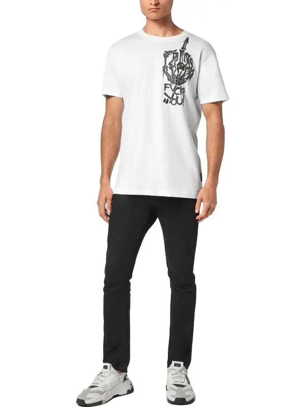 Philipp Plein Graphic-print T-shirt - White