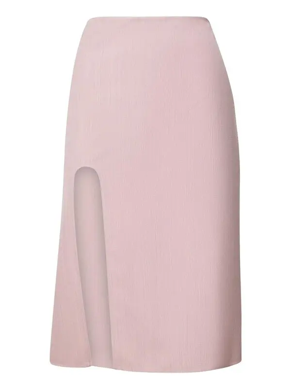 Stella McCartney Side-slit Skirt - Pink