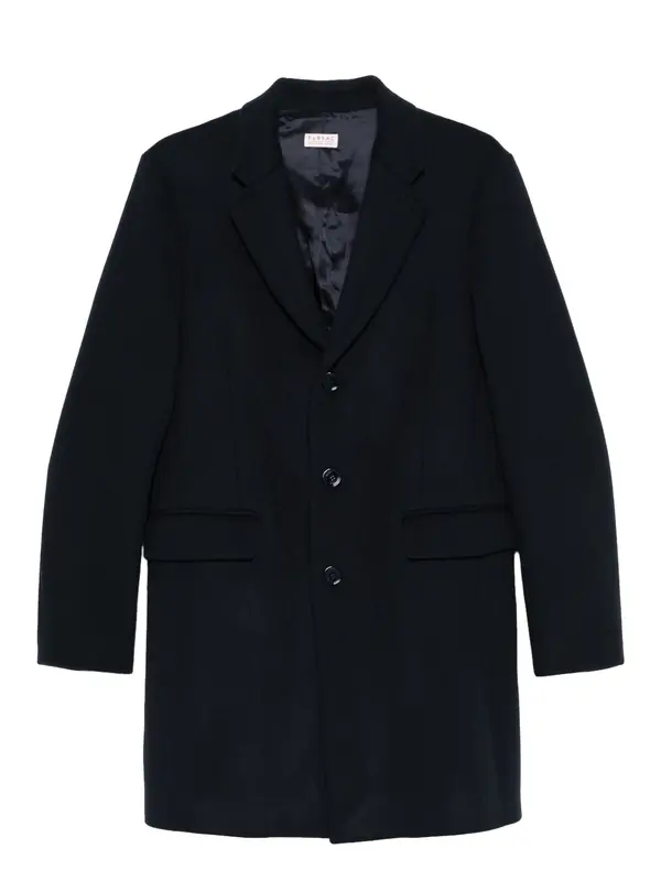 FURSAC Single-breasted Coat - Blue