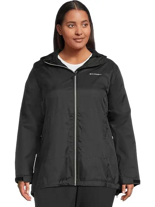 Columbia Switchback Ii Lined Long Jacket - Black