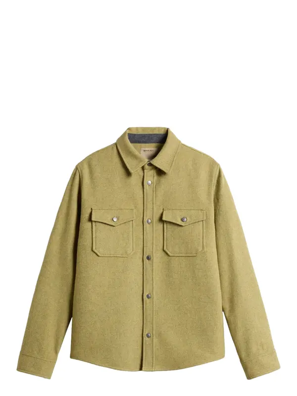Woolrich Alaskan Melton Over Shirt - Green