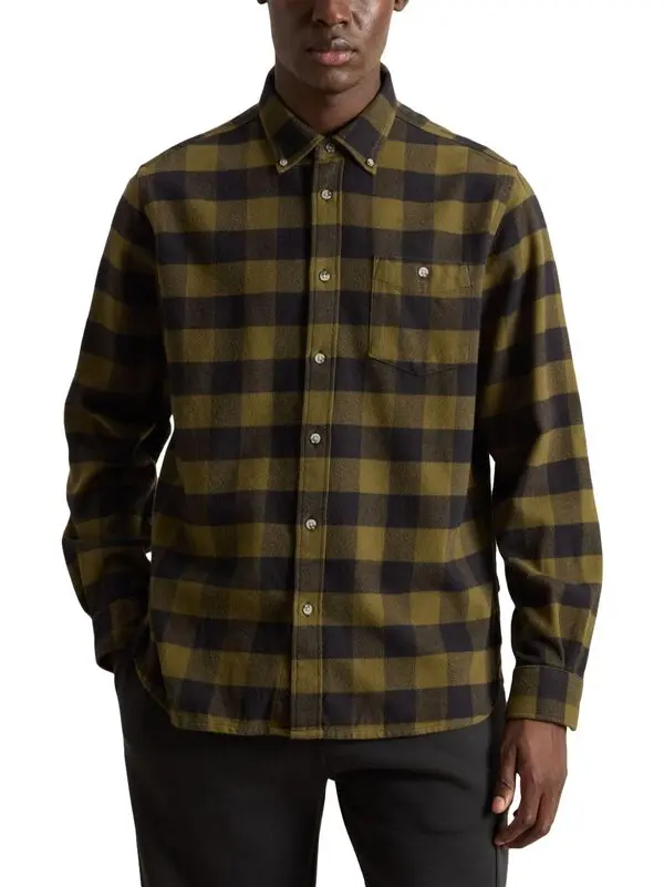Woolrich Flannel Shirt - Green
