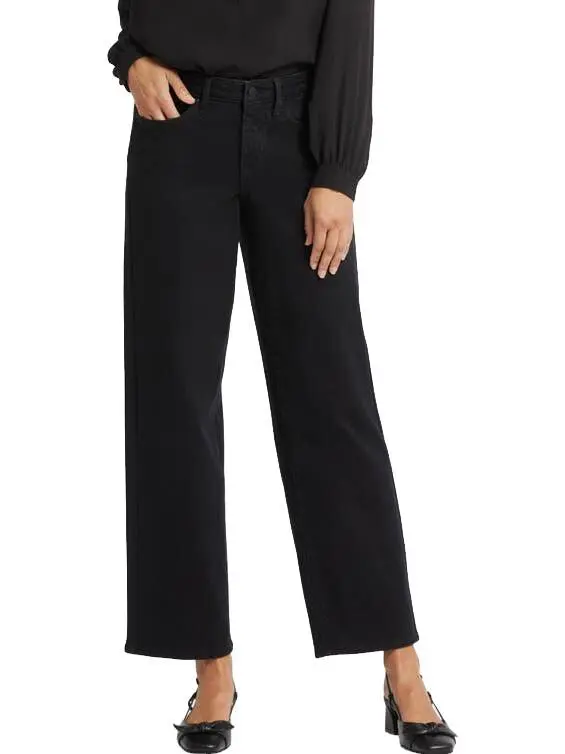 NYDJ Jemma High-waist Barrel Leg Jeans - Night Tides