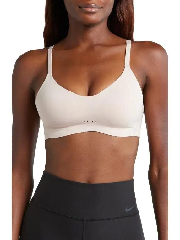 Nike Alate Minimalist Dri-fit Padded Sports Bra - 207 Prtcbg/white