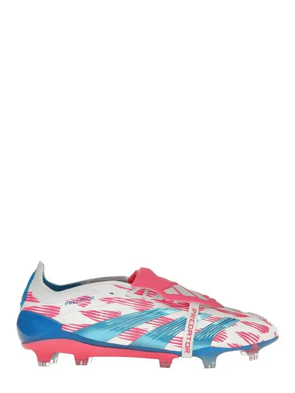 Adidas Predator Elite Foldover Tongue Fg Reemergence Pack - Cloud White/solar Blue/solar Pink