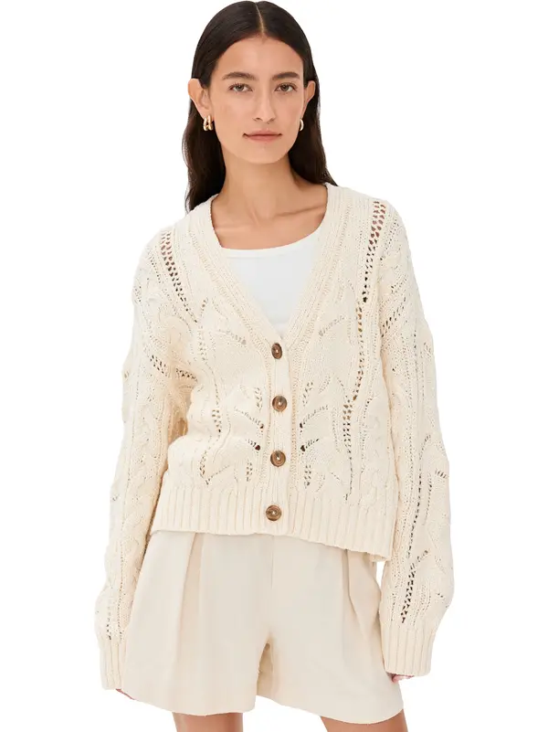 Jenni Kayne Audrey Cardigan - Cream