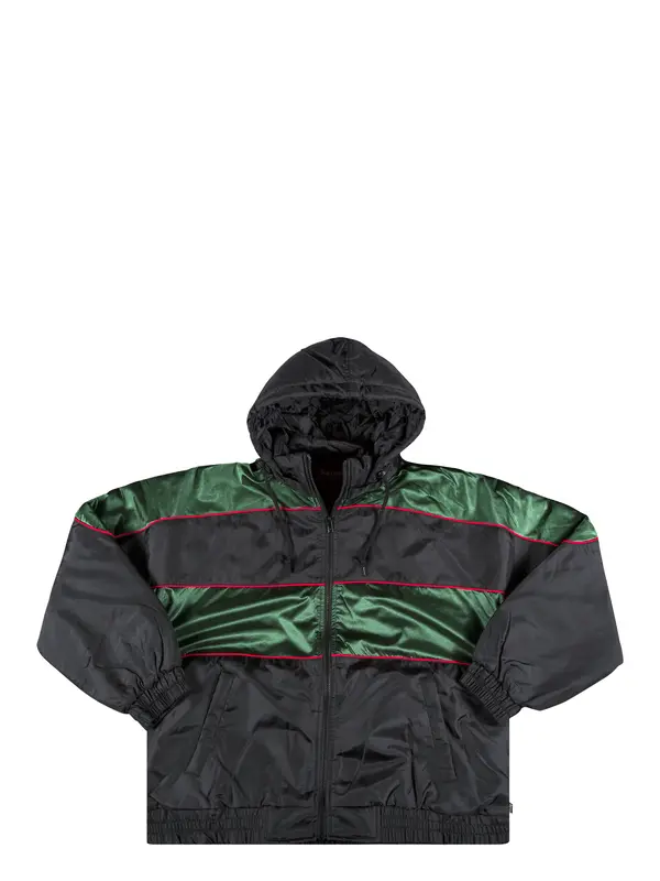 Supreme Sports Piping Puffy Jacket - Black