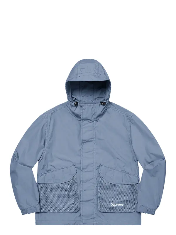 Supreme Mesh Pocket Cargo Jacket - Blue