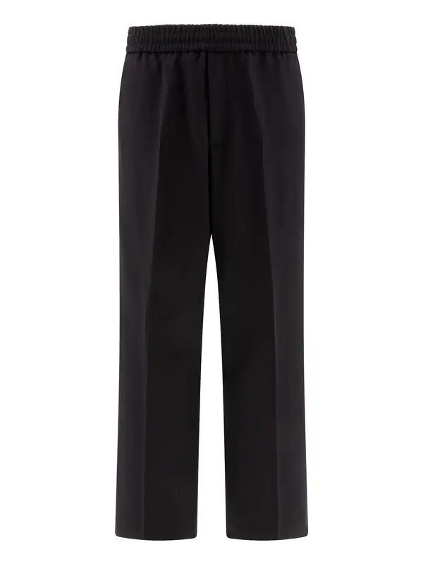 GOLDEN GOOSE Wool Blend Lennon Trousers - Blue