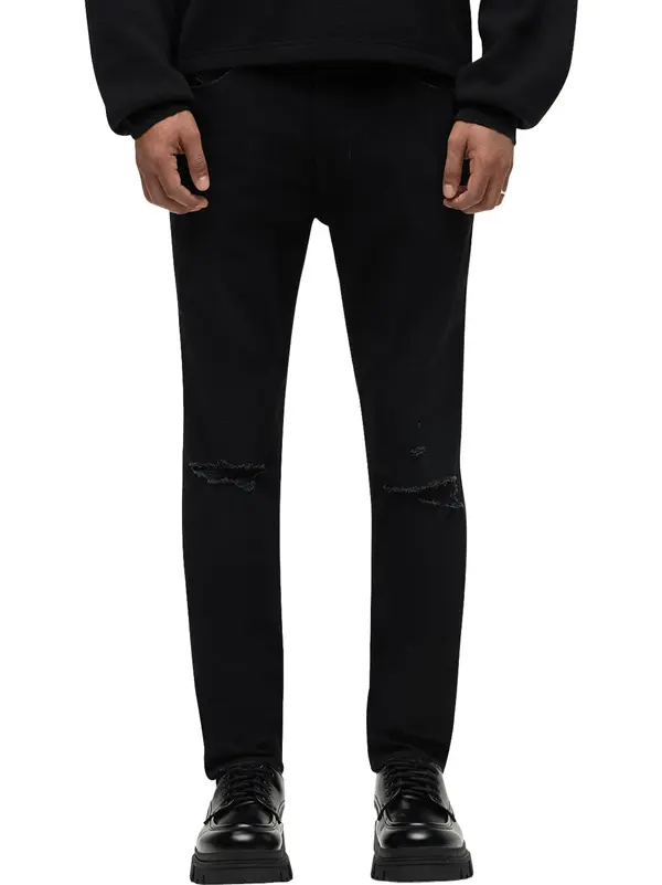 Hudson Jeans Zack Skinny Jeans - Destructed Ink