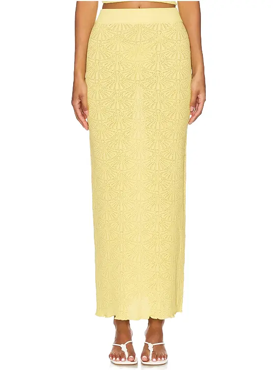 SNDYS X Josefina Skirt - Lemon