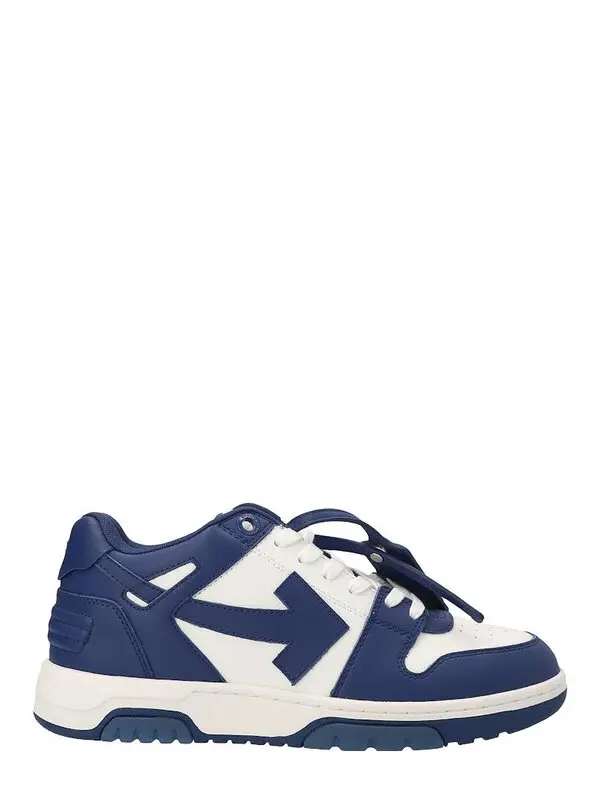 Off-White Out Of Office Low Top Sneakers - Dusty Blue/white