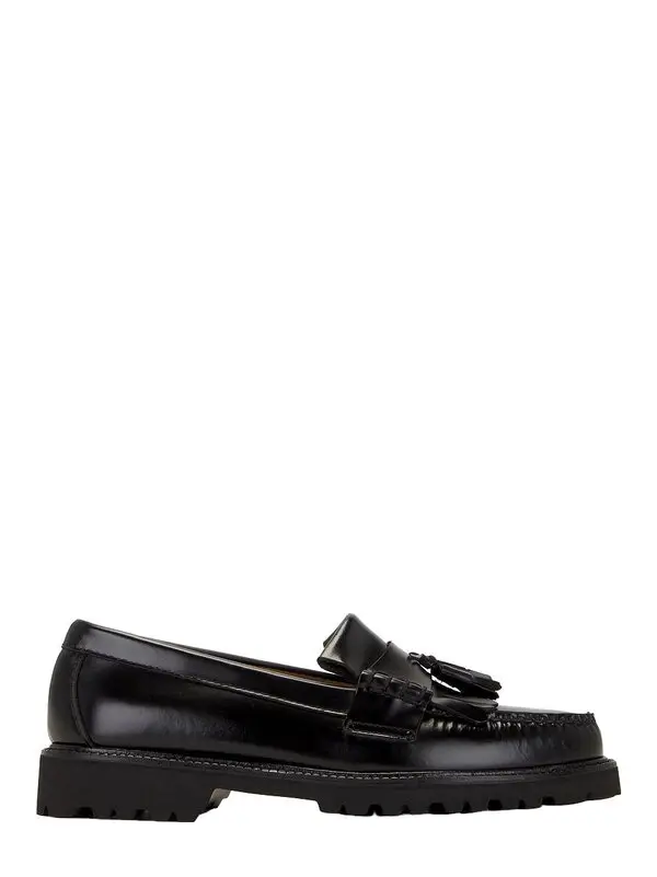 G.H.BASS Layton Lug Weejun Loafers - Black