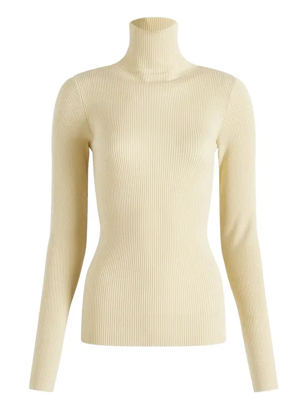 Auralee Woo Knit Jumper - Light Beige