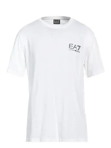 EA7 T-shirt Size Cotton - White