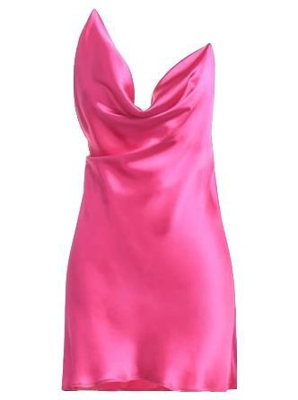 Y/project Mini Slip Dress - Fuchsia