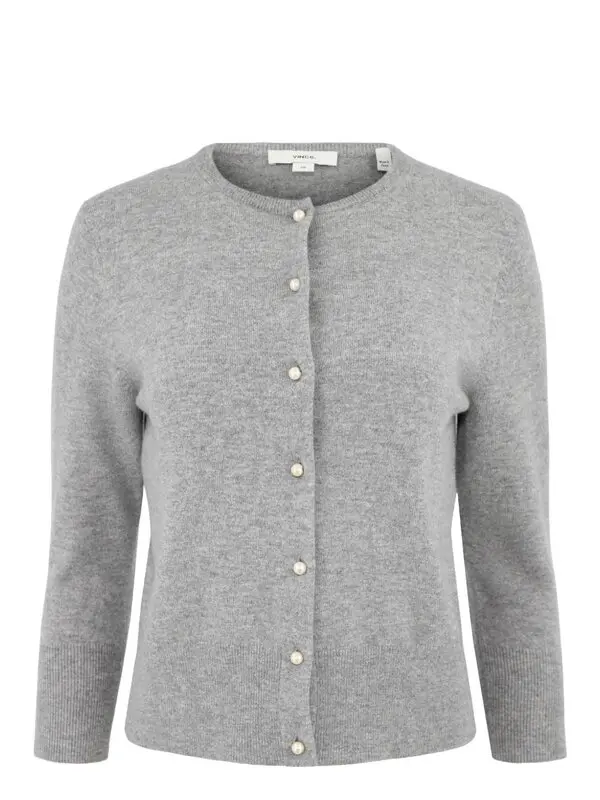 Vince Knitted Cardigan - Grey