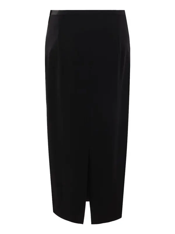 THE ROW Matias Cady Pencil Skirt - Black
