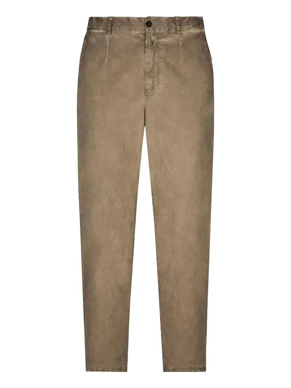 Dolce & Gabbana Garment-dyed Trousers - Neutrals