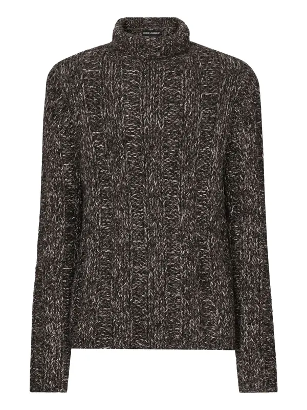 Dolce & Gabbana Chunky-knit Jumper - Grey