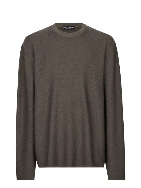 Dolce & Gabbana Crew-neck Sweatshirt - Grey