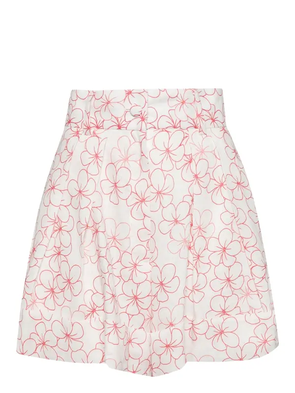 BAMBAH Daisy Cairo Shorts - White