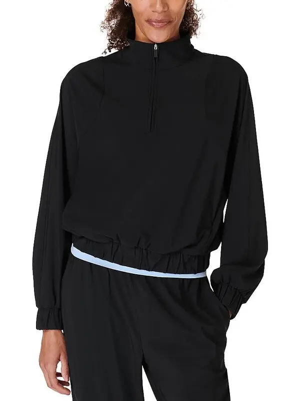 Sweaty Betty Explorer Pullover Jacket - Black
