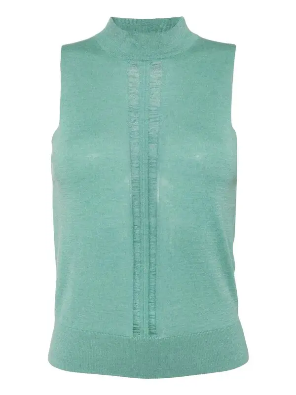 IRO PARIS Lorette Sleeveless Sweater - Green