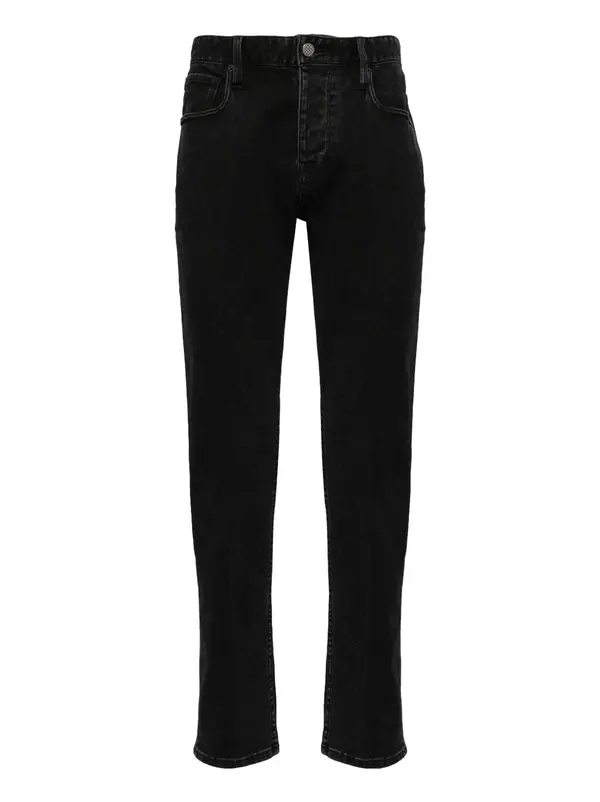 Emporio Armani Straight Leg Jeans - Black