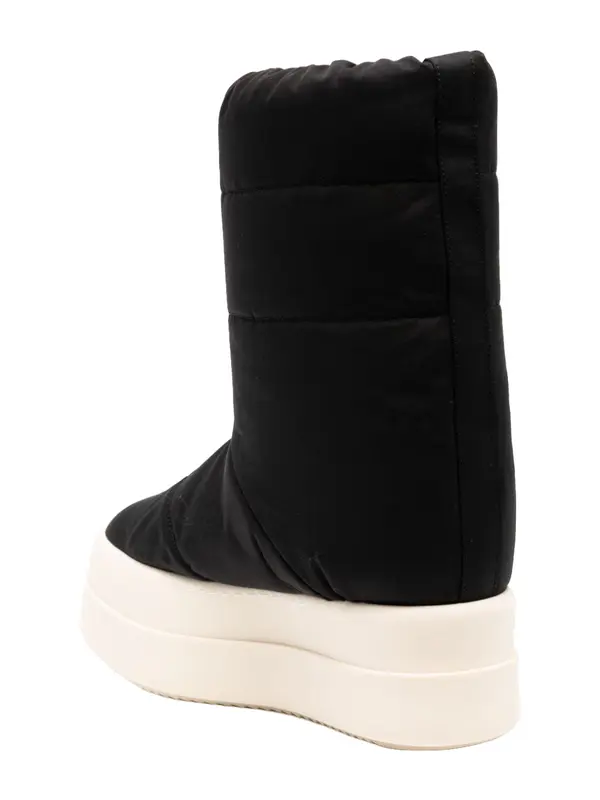 Rick Owens 65mm Double-pumper Boots - Black
