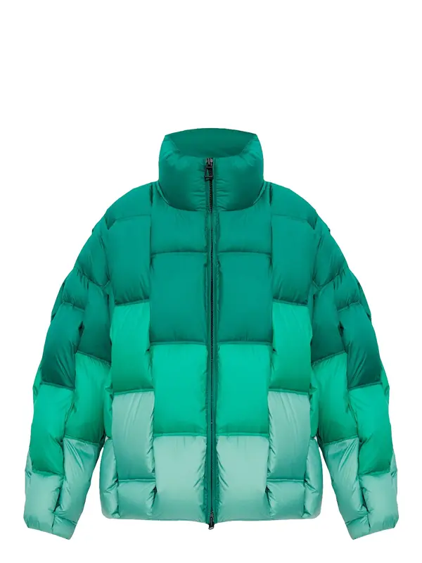 RAXXY Embossed Logo Padded Jacket - Green