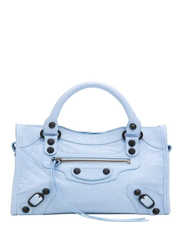 Balenciaga Le City Mini Top-handle Bag - Light Blue