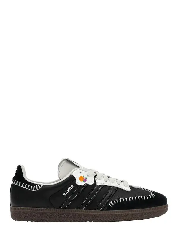 Adidas Samba Og Día De Muertos Sneakers - Core Black/off White/grey Six