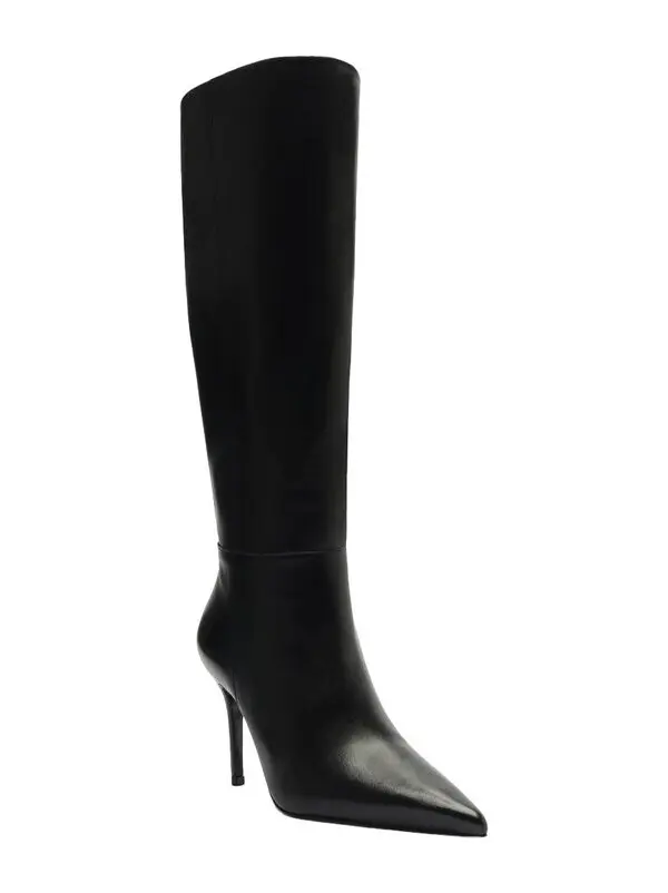 Schutz Mikki Knee High Boots - Black
