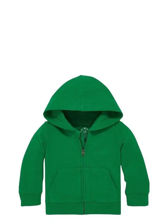 PRIMARY Baby Zip Hoodie - Grass